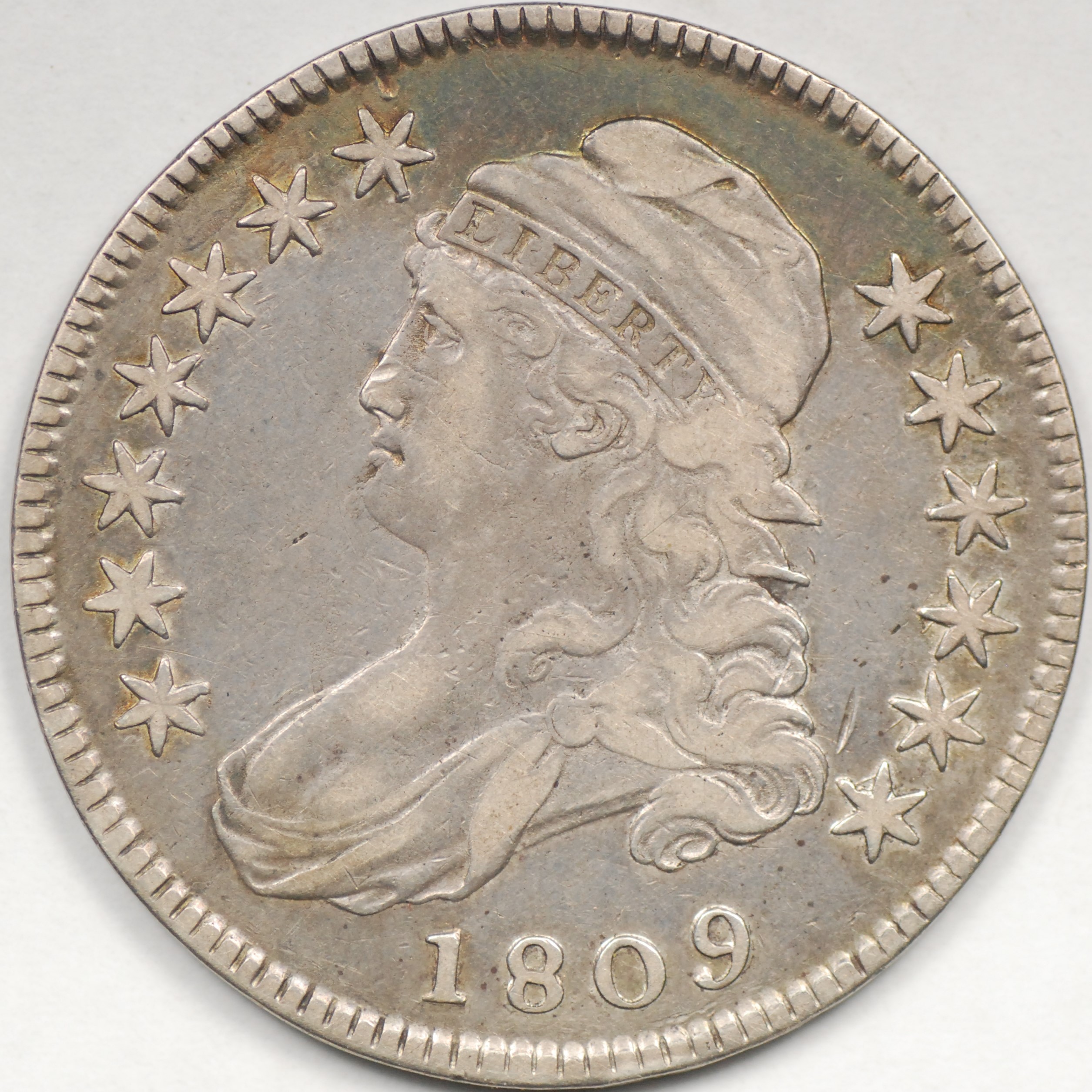 CAPPED BUST HALF DOLLARS - 1807 to 1809