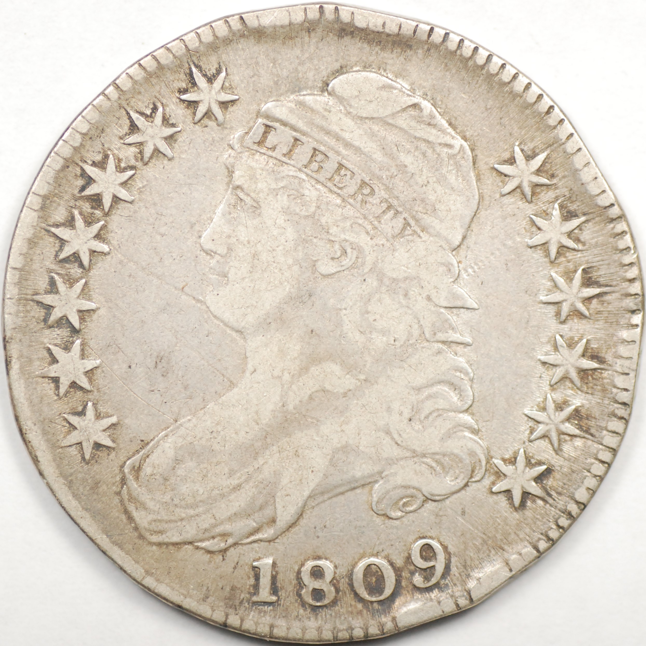 CAPPED BUST HALF DOLLARS - 1807 to 1809