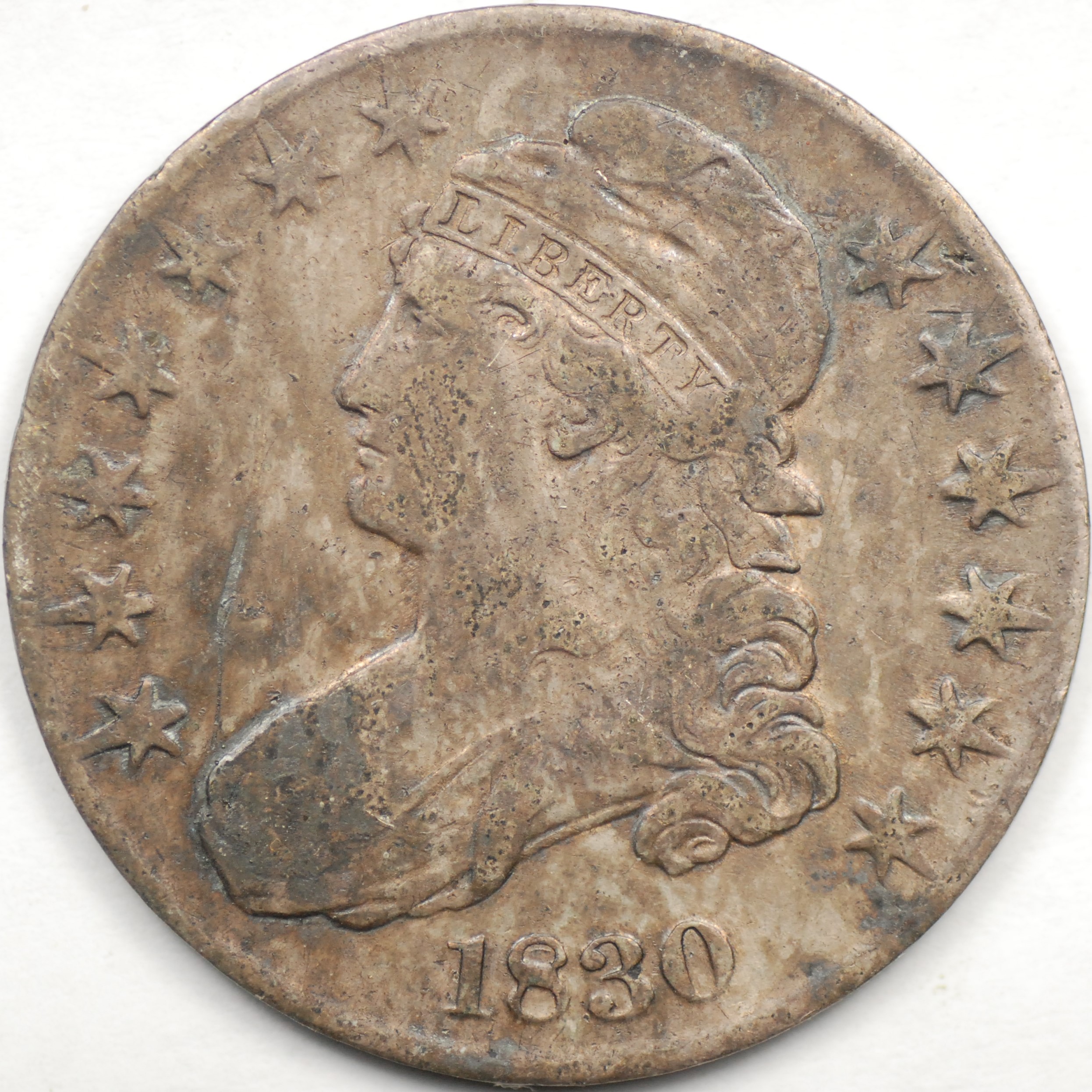 CAPPED BUST HALF DOLLARS - 1830 to 1839