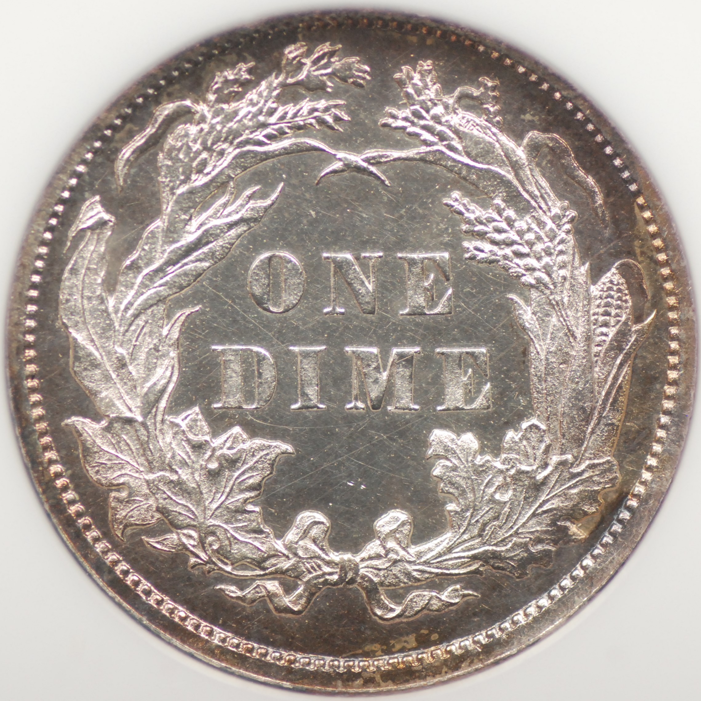SEATED LIBERTY DIMES - 1880 to 1889