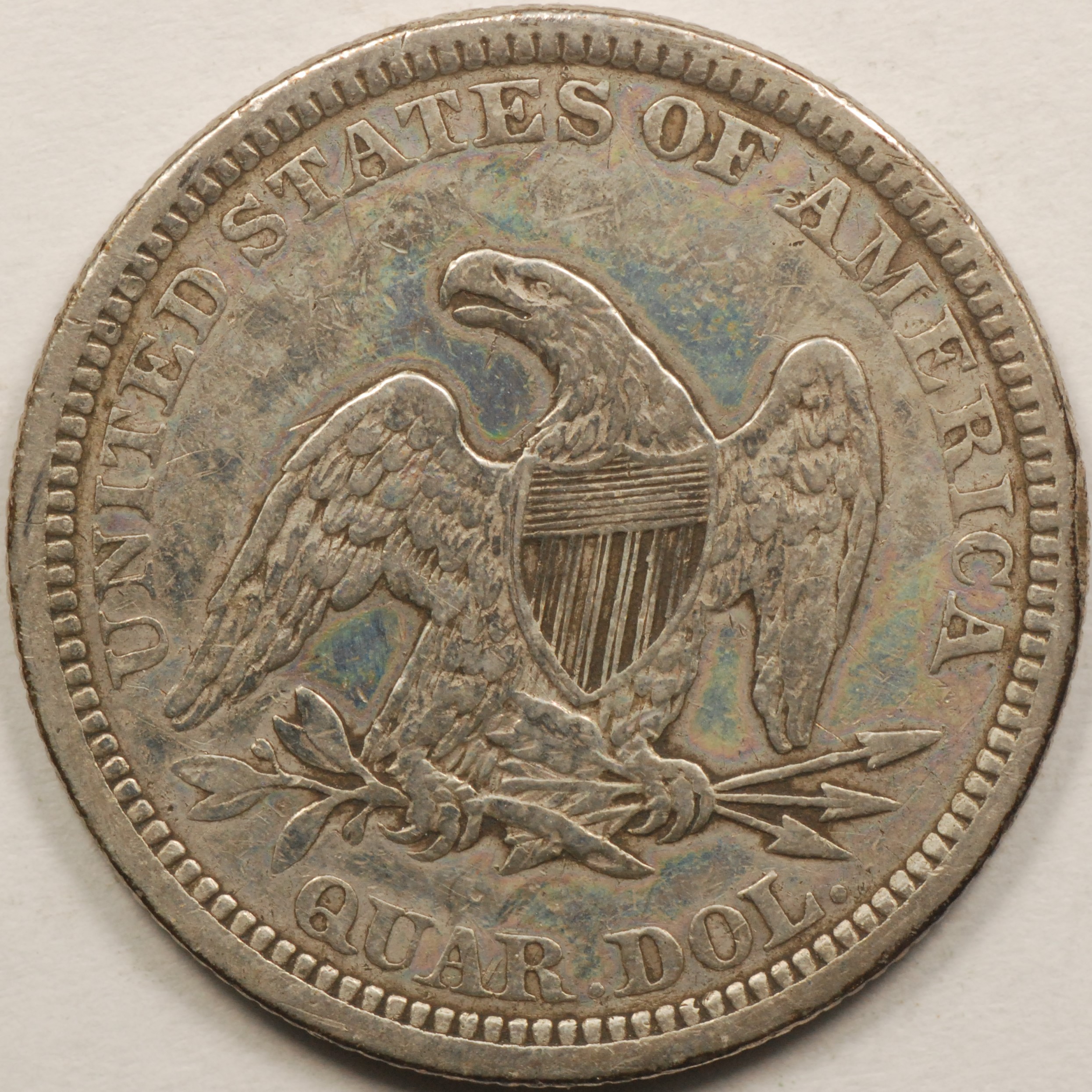 SEATED LIBERTY QUARTERS - 1860s